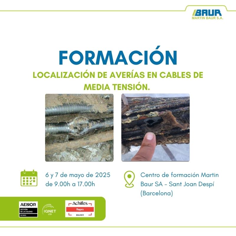 Formación: Localización de averías en cables de Media Tensión - Martin ...